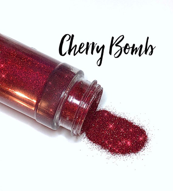 Cherry Bomb/ Red Holographic Polyester Ultra Fine Glitter | Etsy