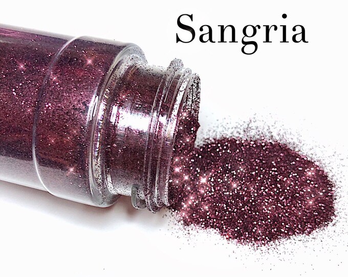Sangria / Metallic Wine Color Ultra Fine Polyester Glitter - Etsy
