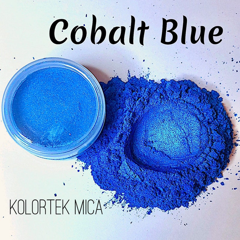 Blue Mica Powder - Etsy