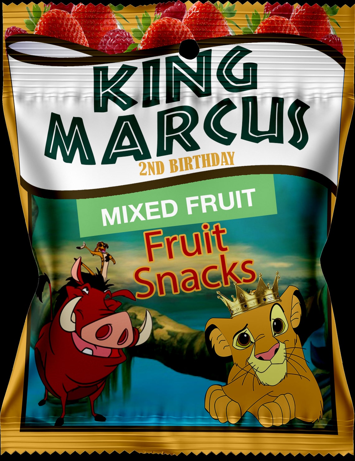 Lion King Fruit Snacks Favors Custom Fruit Snacks Lion King Etsy India