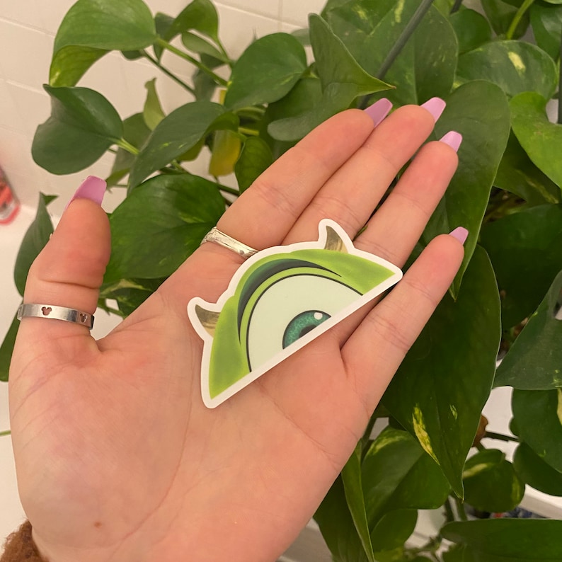 Disney Mike Wazowski Sticker | Monsters Inc Sticker | Monsters ...