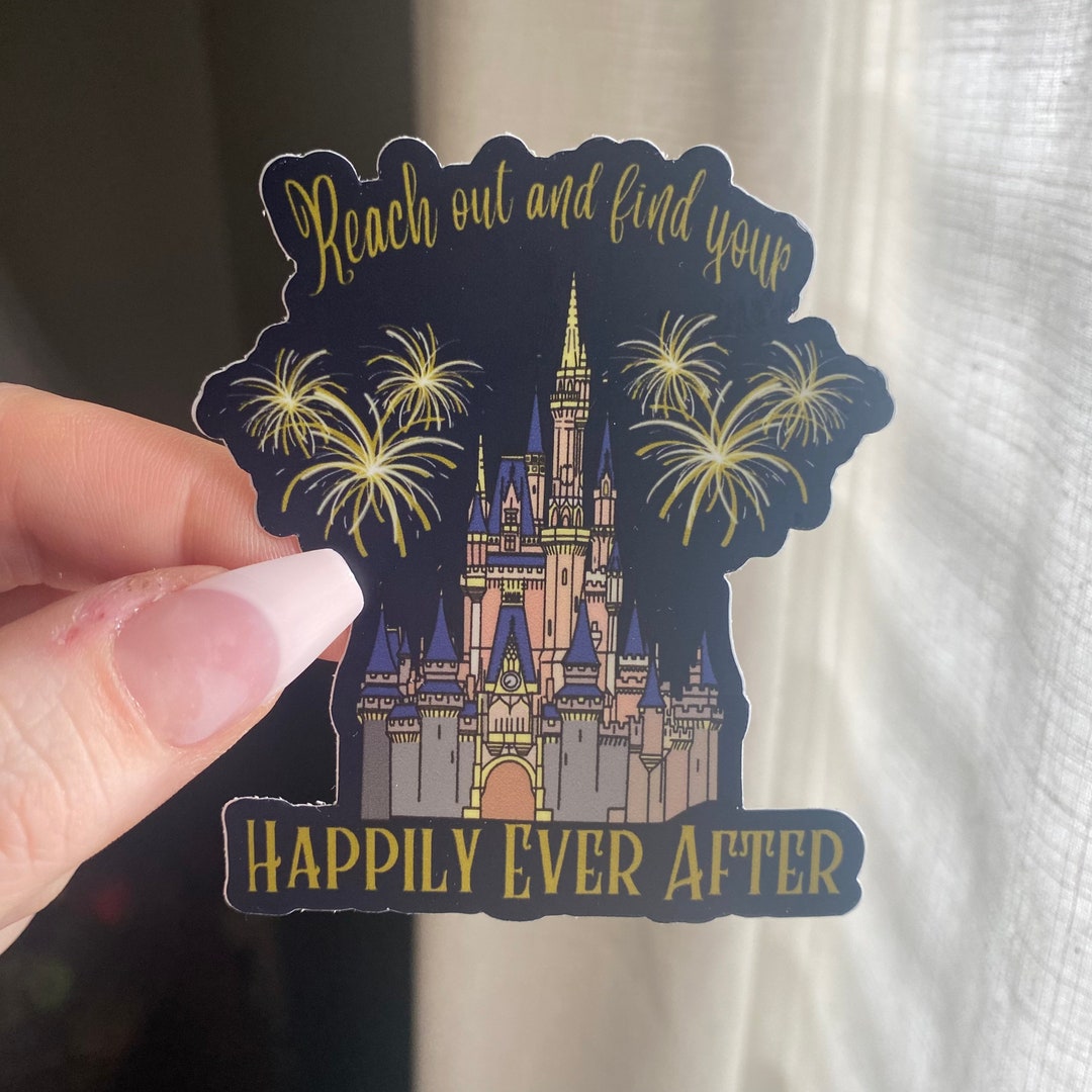 Happily Ever After Fireworks Sticker Disney Fireworks - Etsy
