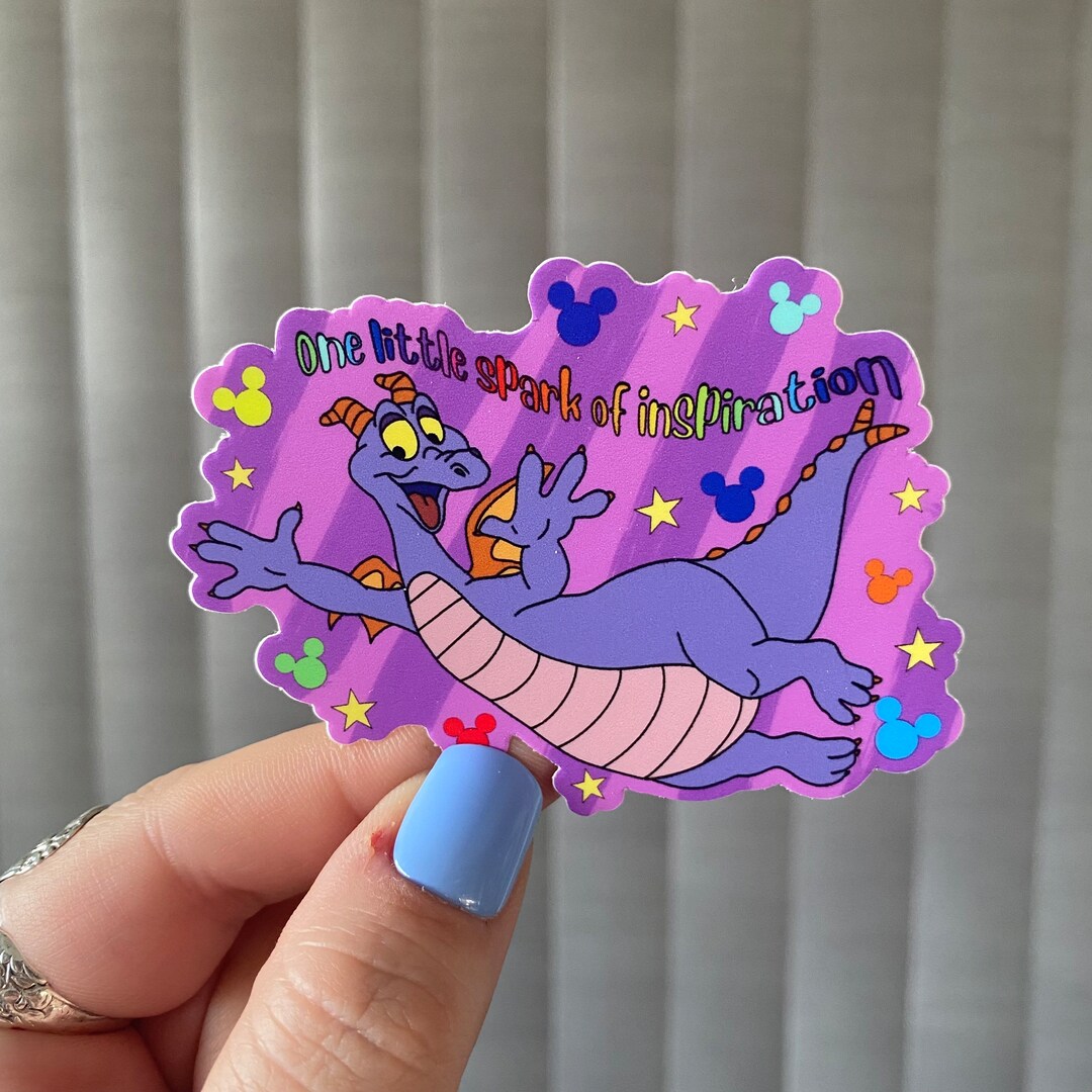 Figment Laptop Sticker Figment Sticker One Little Spark of Inspiration ...