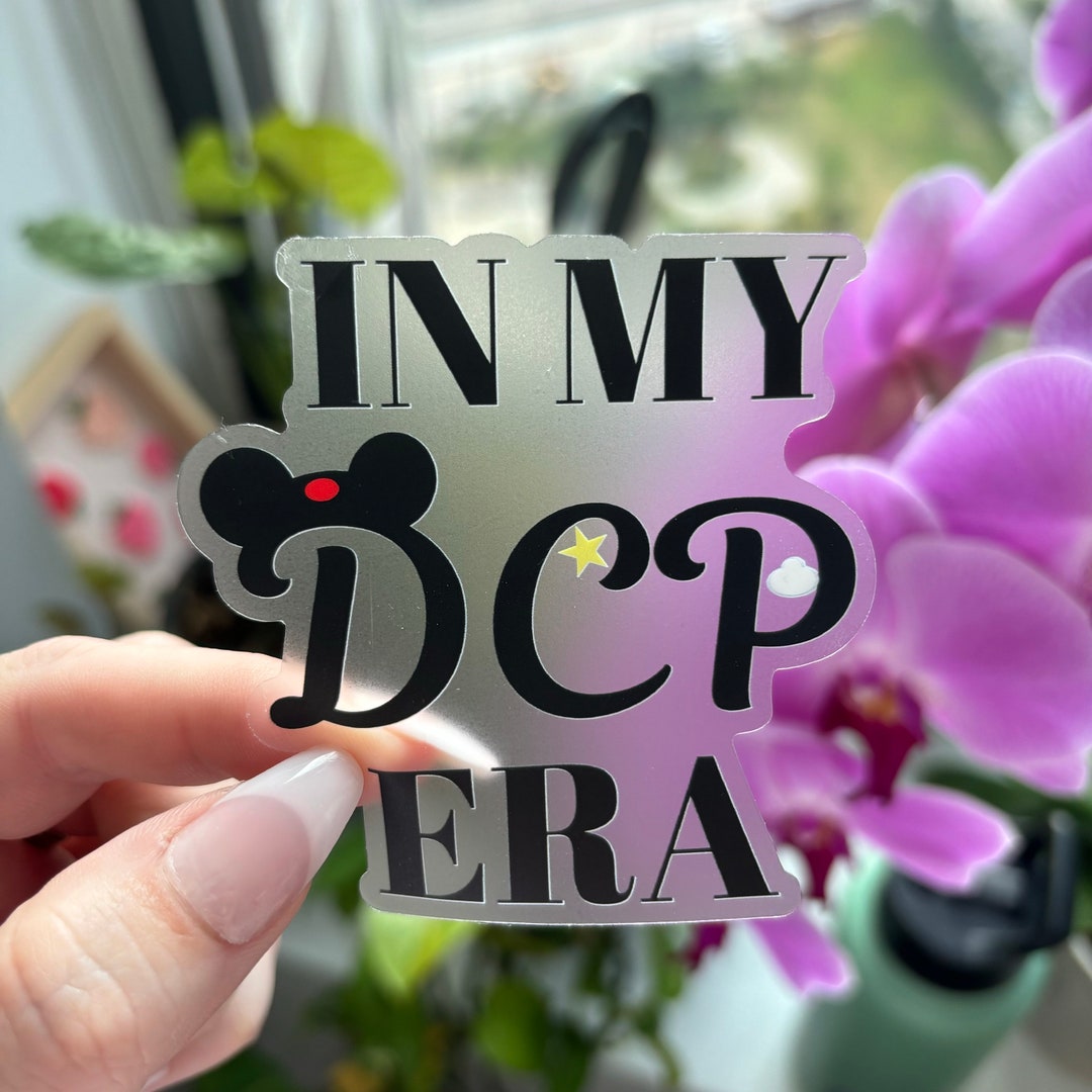 In My DCP Era Sticker | Taylor Swift Disney Inspired Sticker | Taylor ...