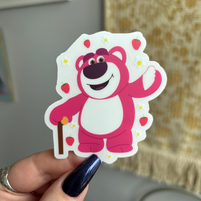 Disney Pixar Toy Story 3 Lotso Sticker | Lotso Clear Sticker | Disney ...