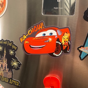 Lightning Mcqueen Magnet | Disney Pixar Cars Car Magnet | Disney Car ...