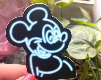 Mickey Mouse Neon Sign - Etsy