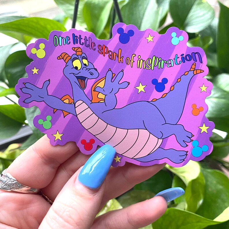 Disney Figment Refrigerator Magnet Figment Car Magnet - Etsy