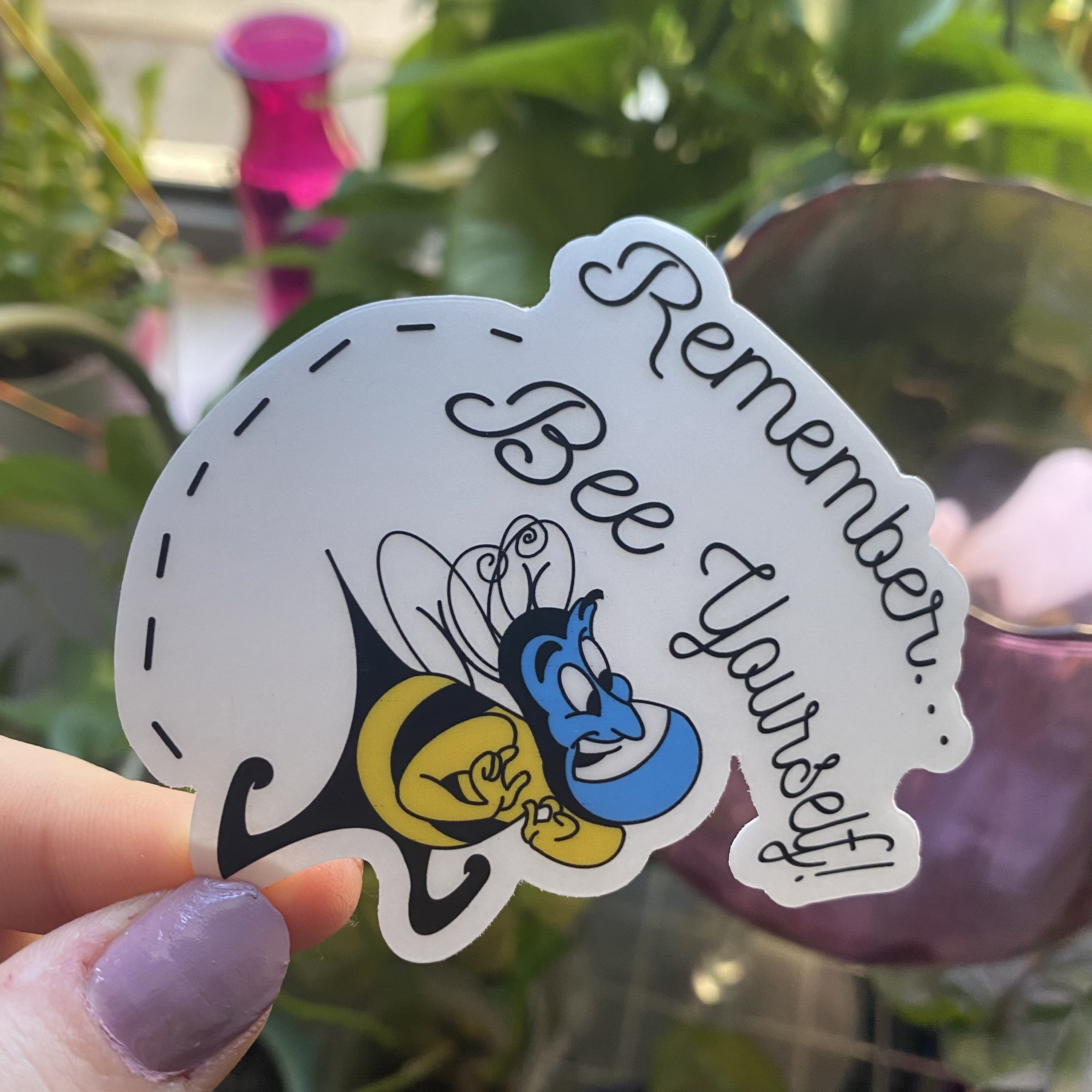 Disney Bee Genie Clear Sticker | Aladdin Inspired Sticker | Genie ...