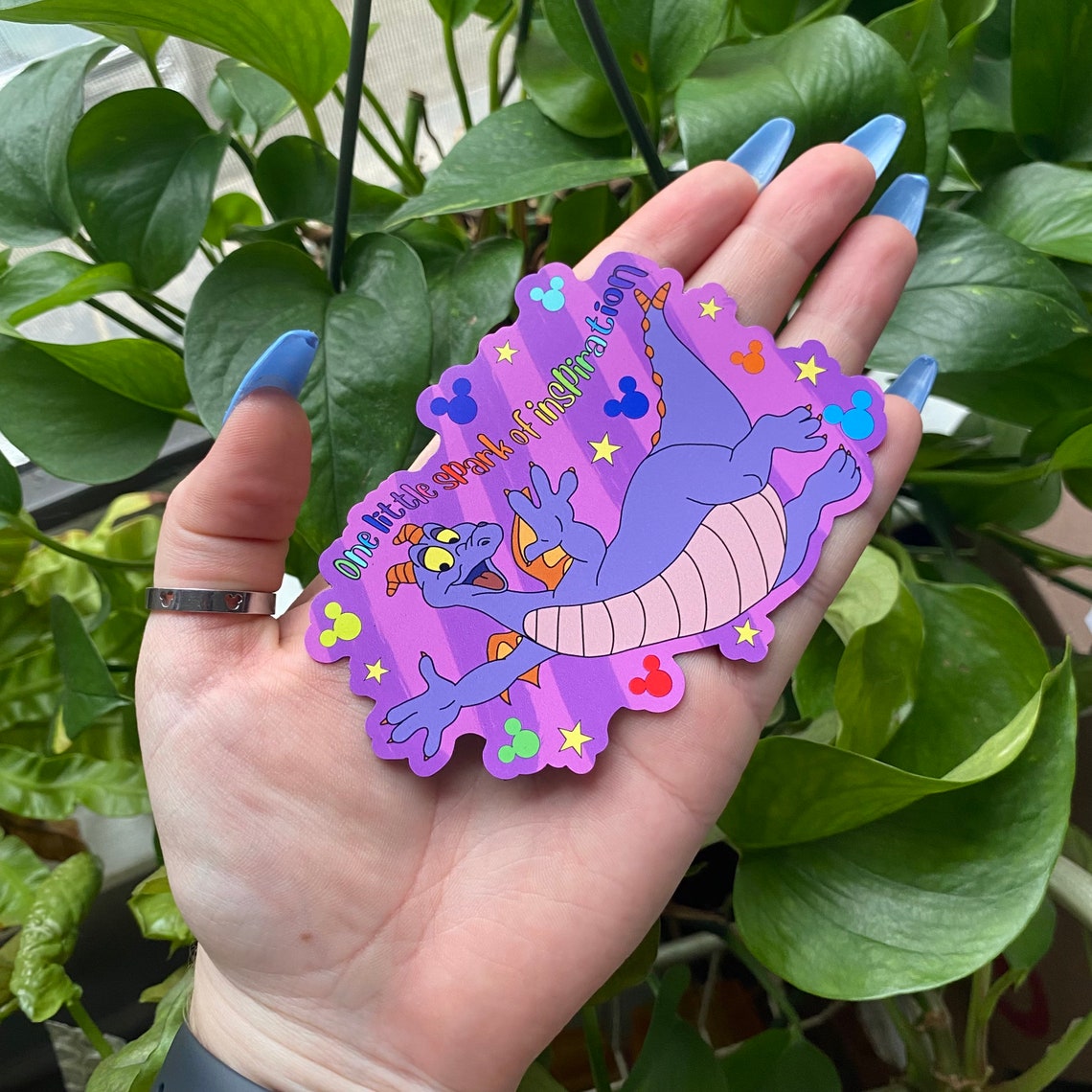 Disney Figment Refrigerator Magnet Figment Car Magnet - Etsy