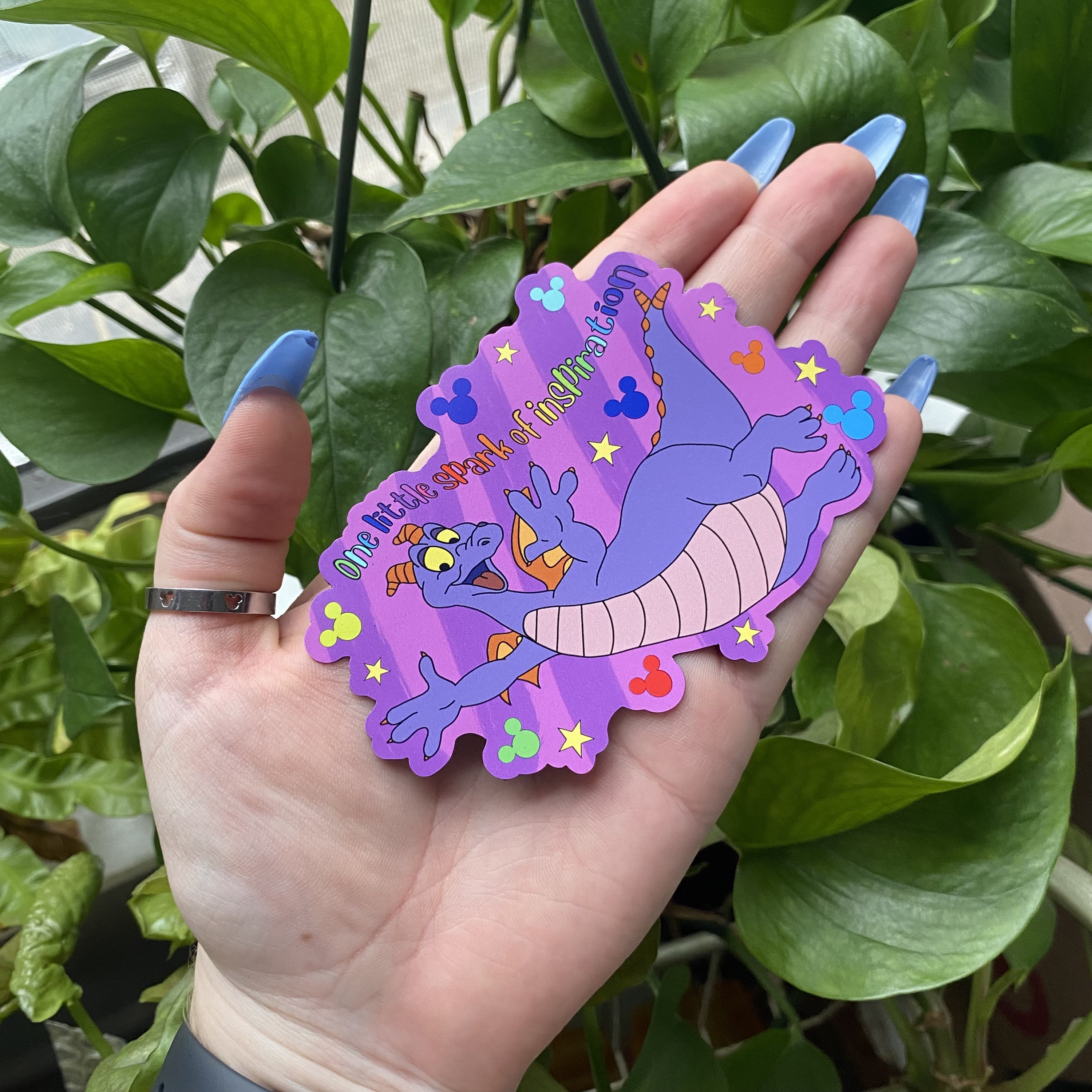 Disney Figment Refrigerator Magnet Figment Car Magnet - Etsy