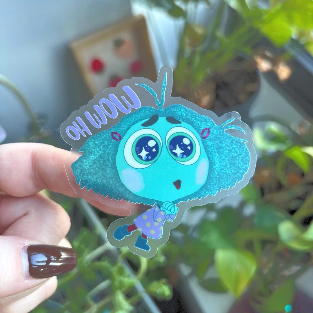 Disney Pixar Inside Out 2 Envy Sticker Envy Clear Sticker Disney ...