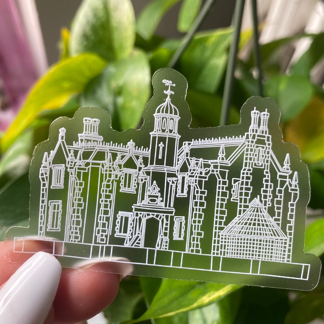 Haunted Mansion Clear Sticker | Walt Disney World Florida Gracey Manor ...