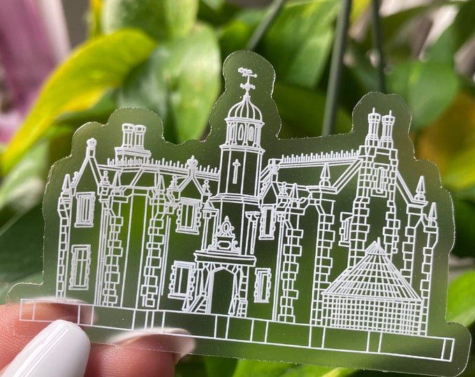 Haunted Mansion Clear Sticker | Walt Disney World Florida Gracey Manor ...