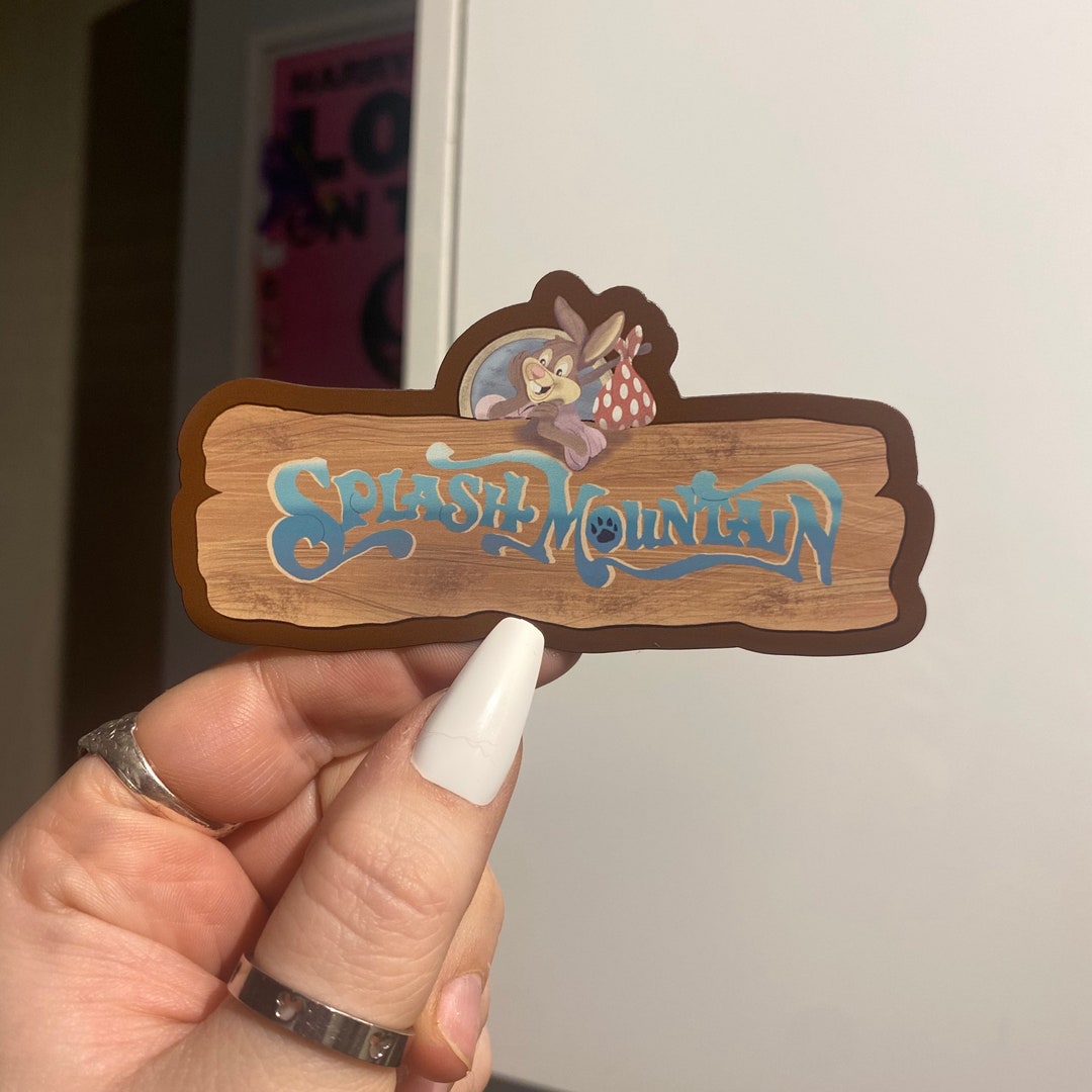 Splash Mountain Magnet | Splash Mountain Car Magnet | Disney Car Magnet ...
