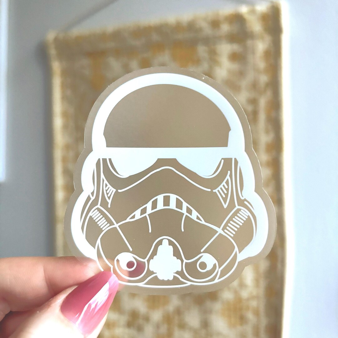 Stormtrooper Clear Sticker | Star Wars Sticker | Disney Sticker ...