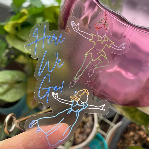 Peter Pan Vinyl Stickers - Etsy