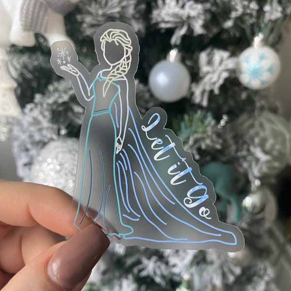 Elsa Stickers - Etsy