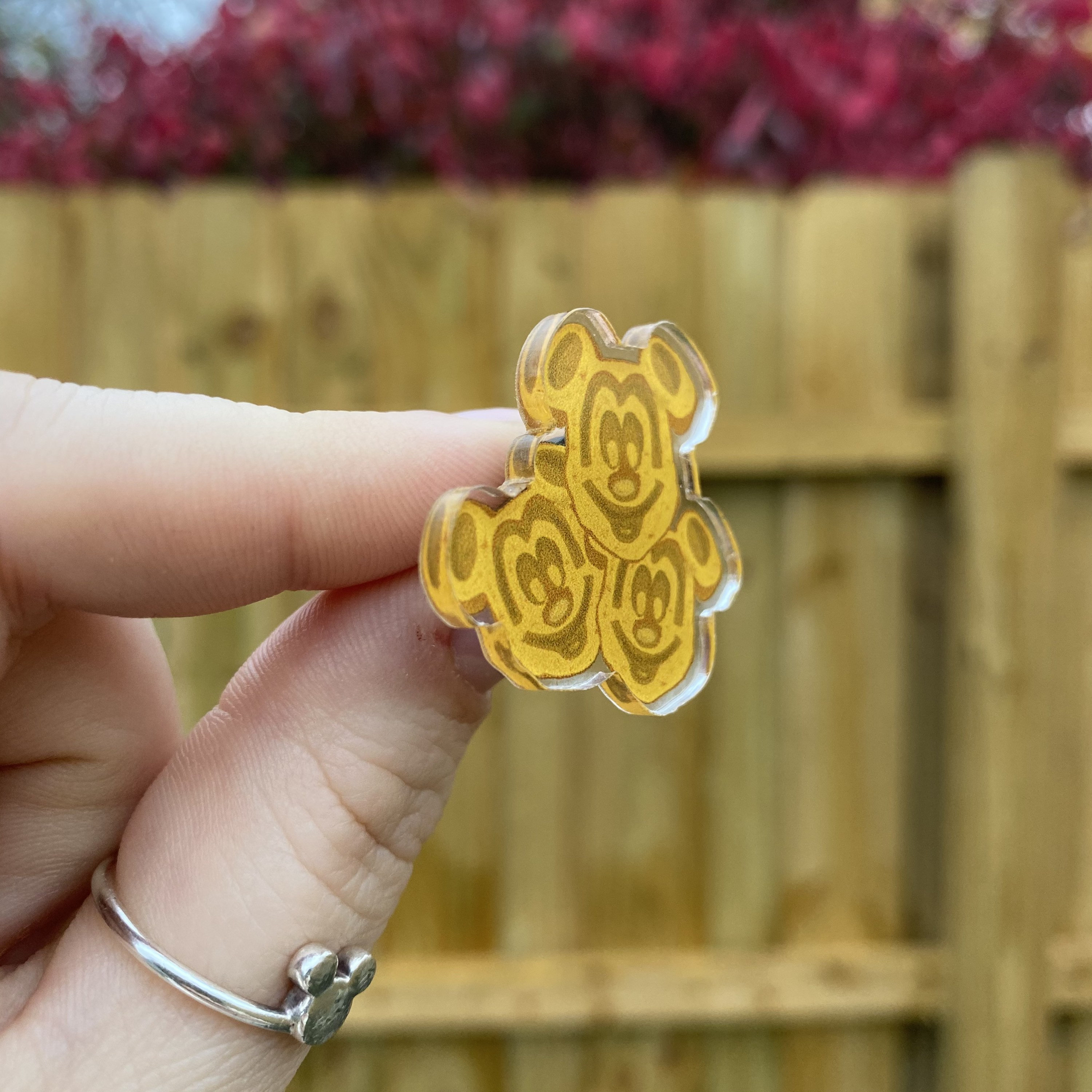 Mickey Waffle Stack Pin | Disney Pin | Acrylic Pins | Waffle Pin | Pin ...