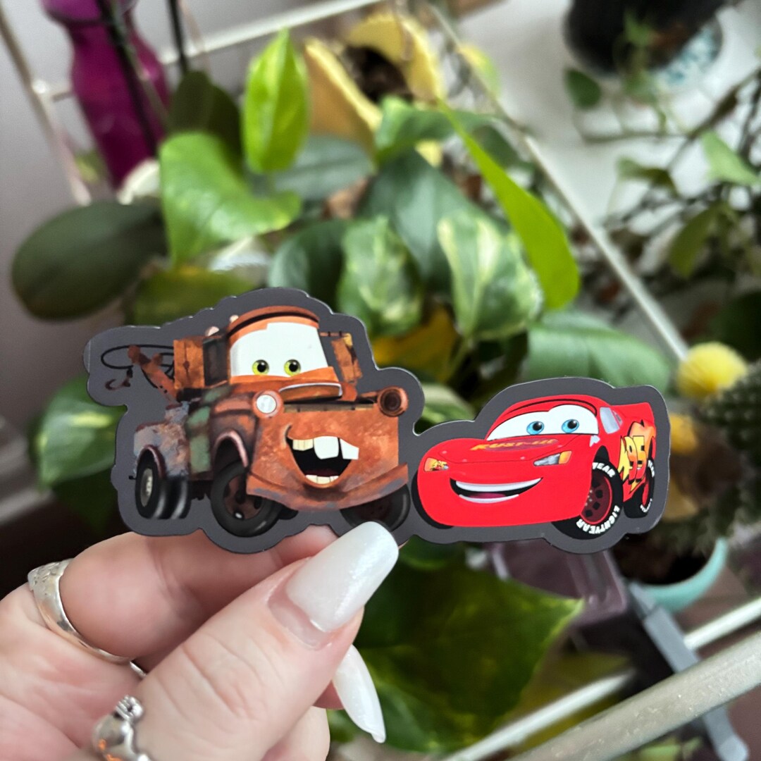 Lightning Mcqueen Tow Mater Magnet Disney Pixar Cars Car Magnet Disney ...