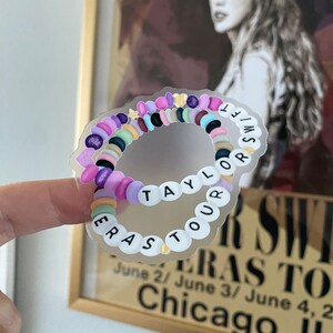 Taylor Swift Eras Tour Friendship Bracelets Sticker Taylor Swift ...
