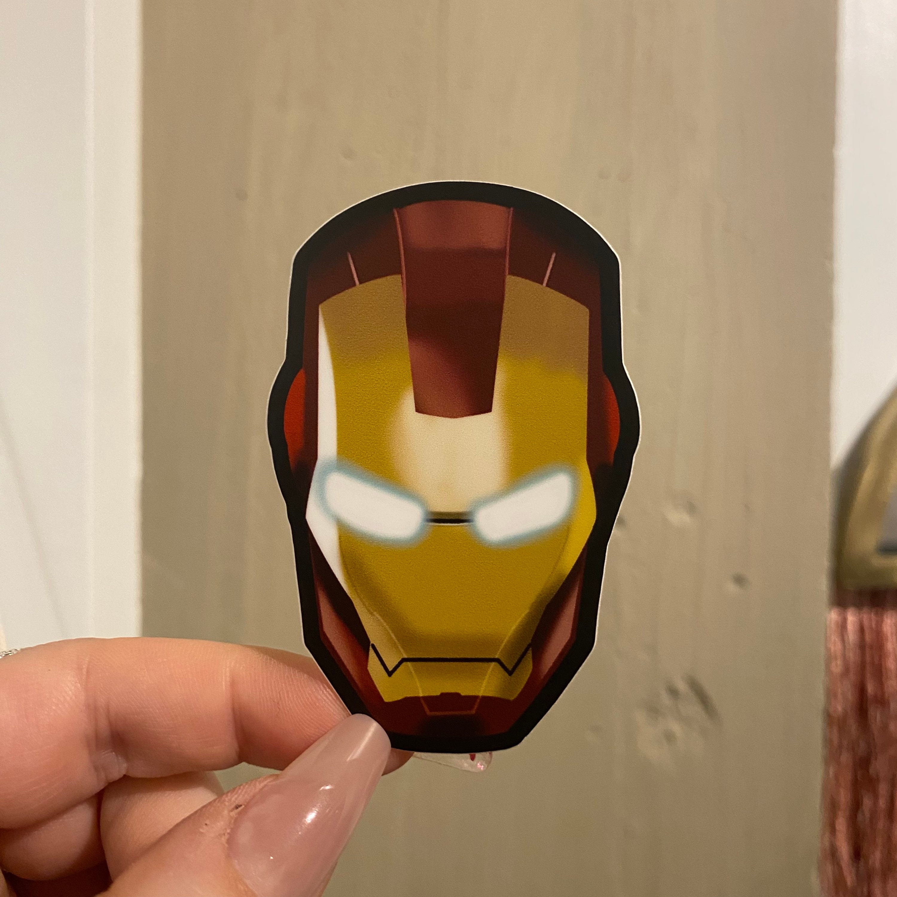 Iron Man Laptop Sticker Avengers Sticker Marvel Sticker - Etsy