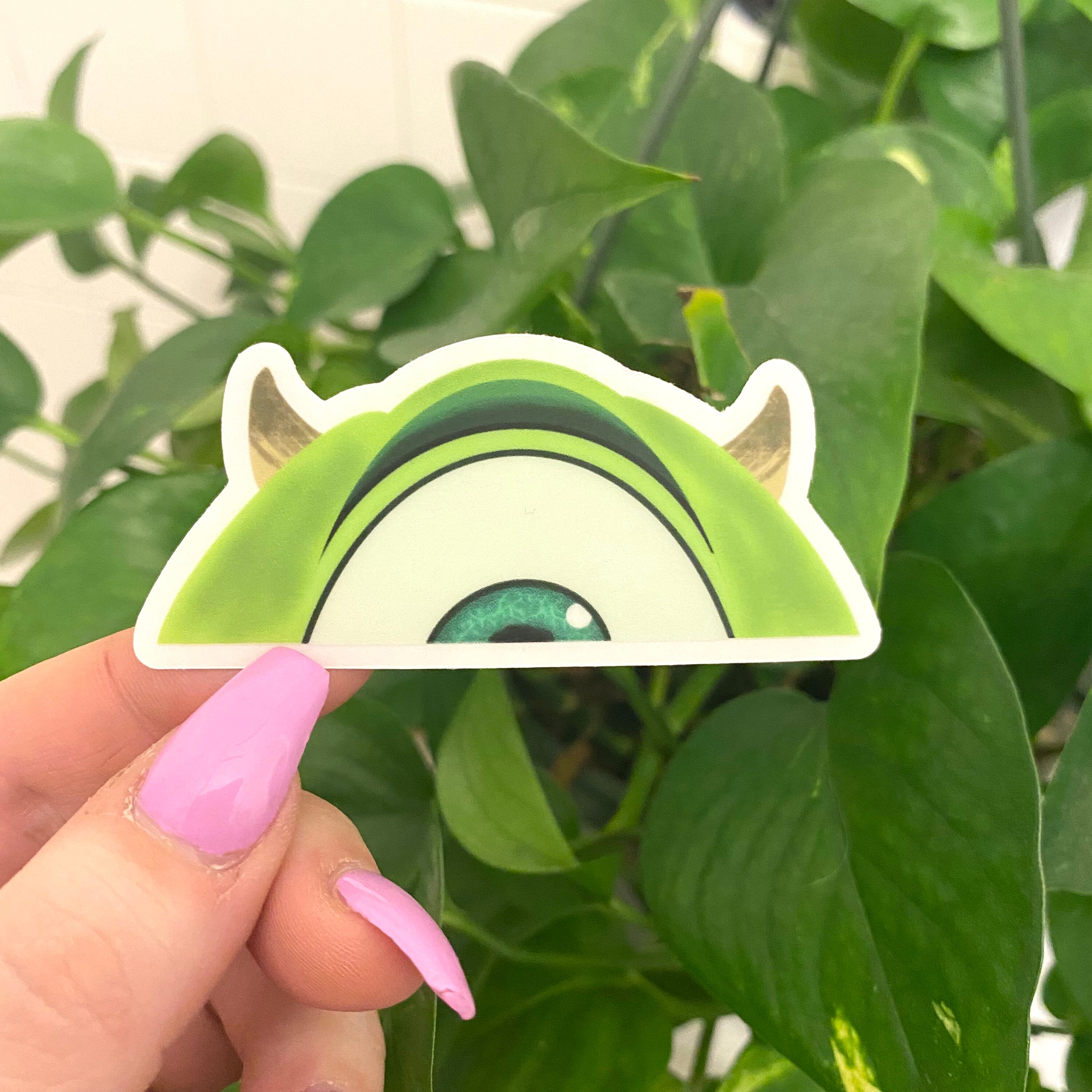 Disney Mike Wazowski Sticker | Monsters Inc Sticker | Monsters ...