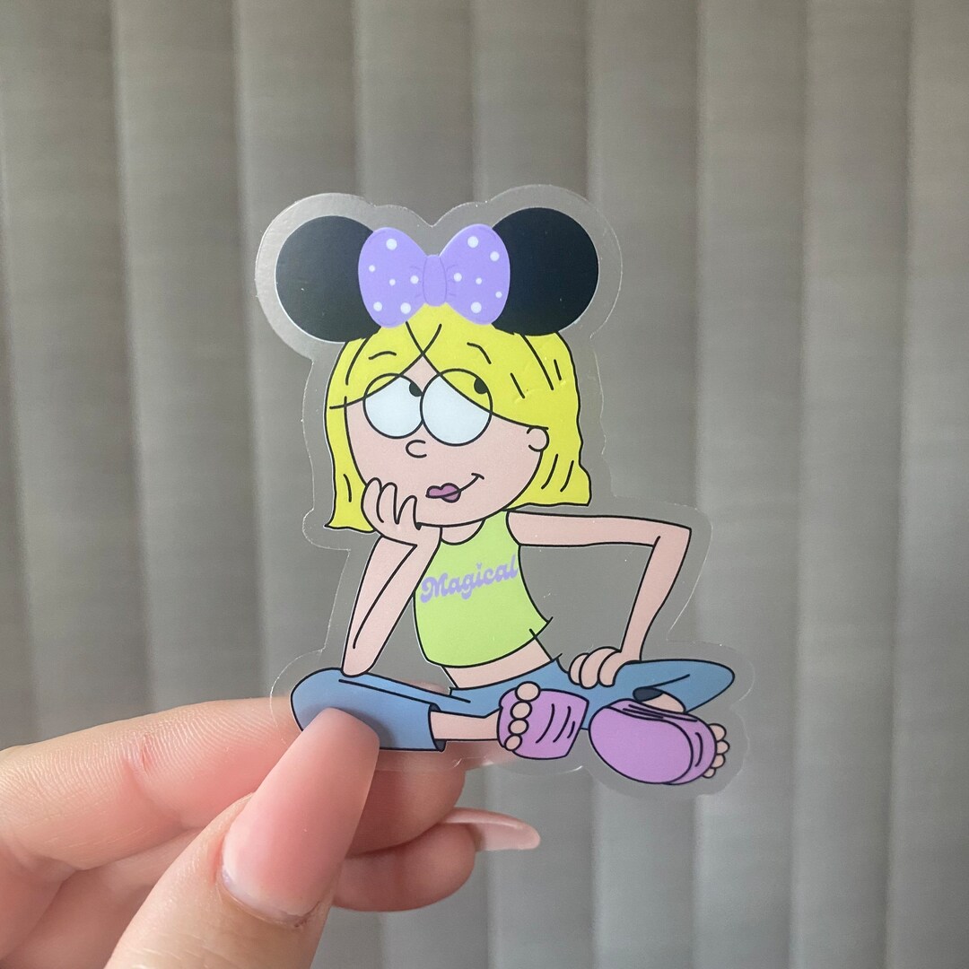 Lizzie Mcguire Clear Sticker Disney Influencer Sticker Disney Laptop ...