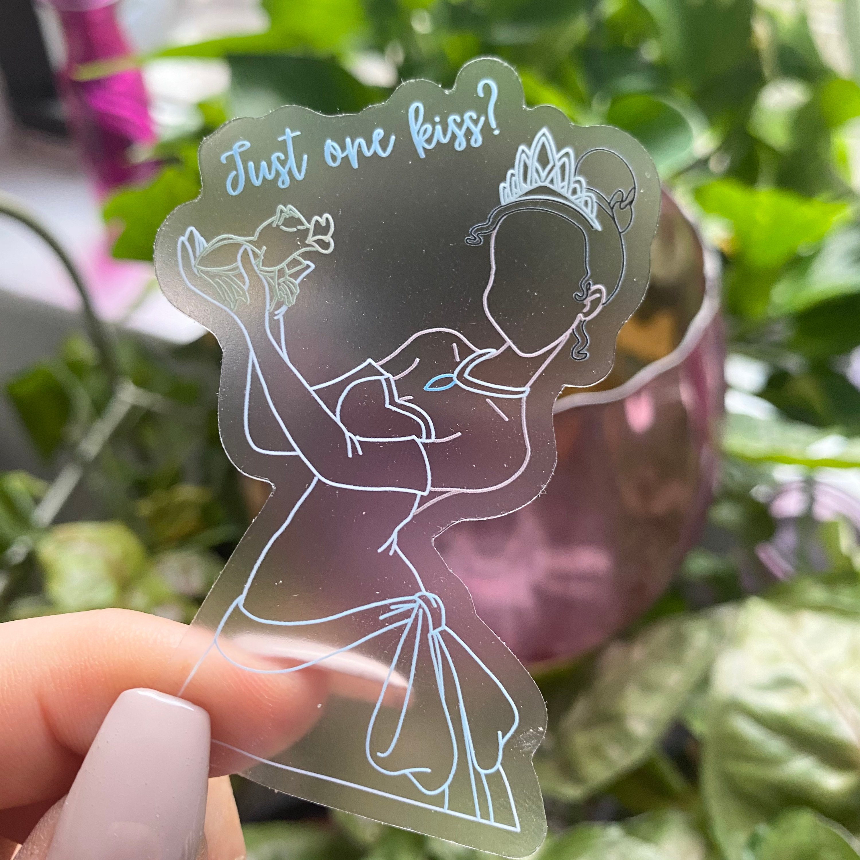 Princess Tiana Die Cut Vinyl Sticker Princess and The Frog Water ...
