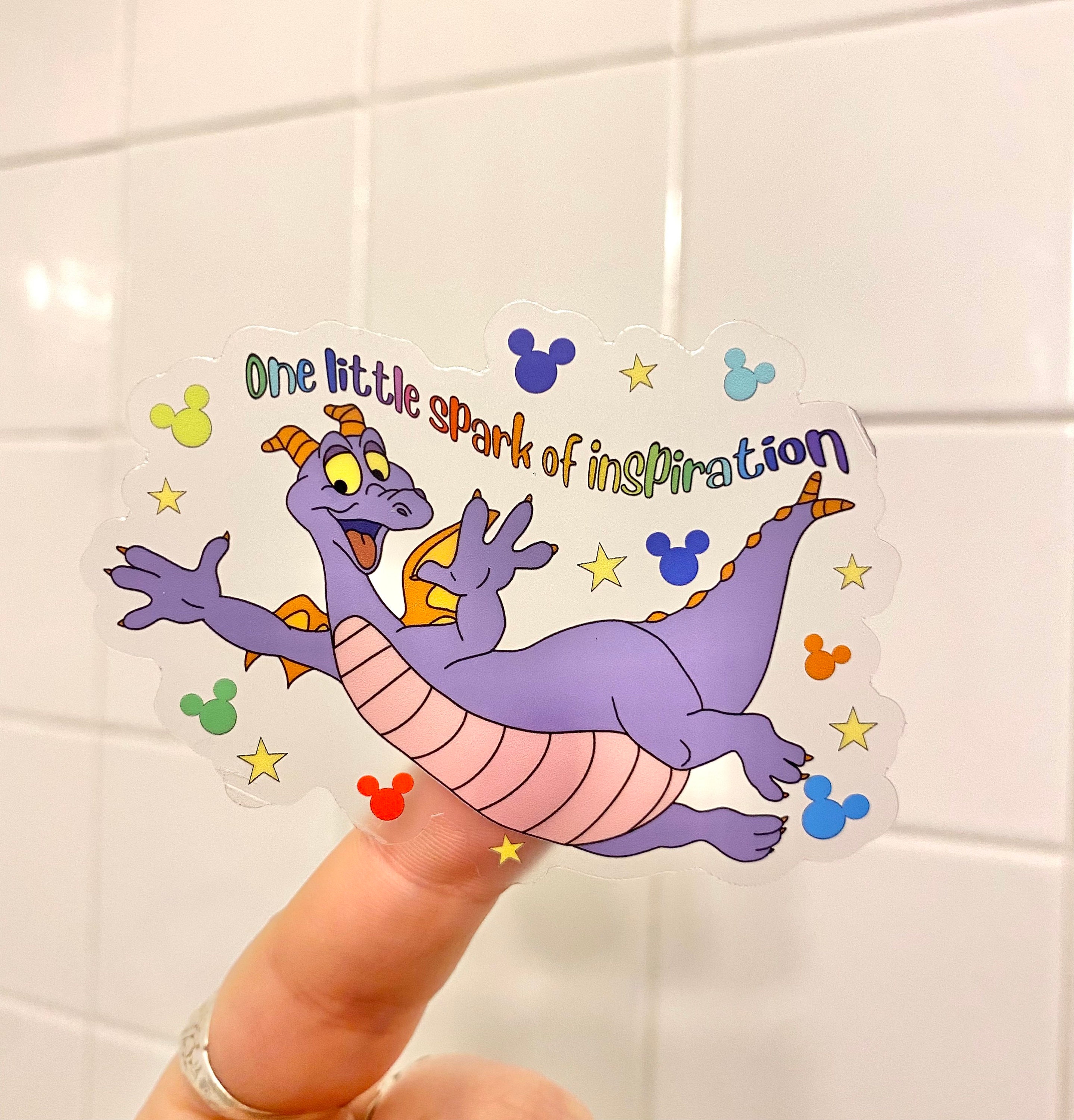 Figment Inspired Clear Laptop Sticker Figment Sticker | Etsy
