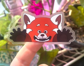 Turning Red Sticker - Etsy