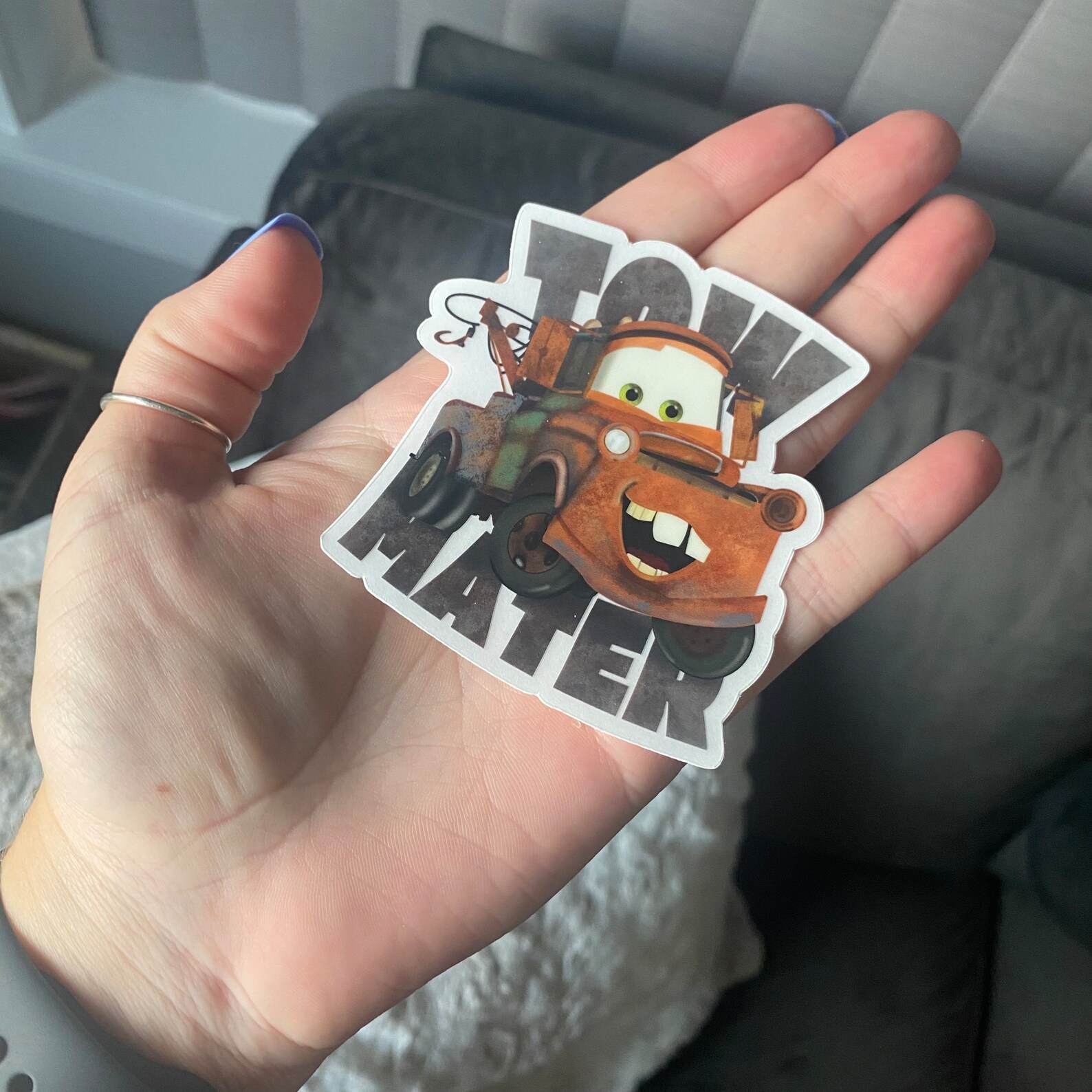 Tow Mater Cars Sticker Disney Pixar Cars Sticker Mater - Etsy