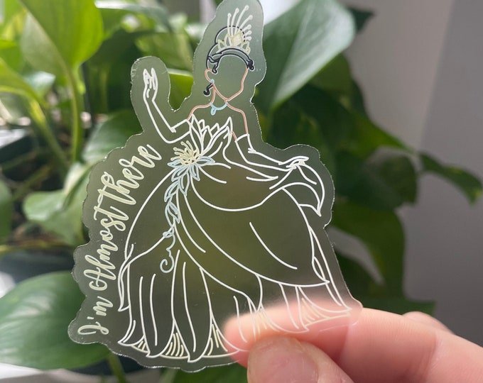 PRINCESS TIANA Sticker Tianas Palace 2x3 Inch Vinyl Sticker Princess ...