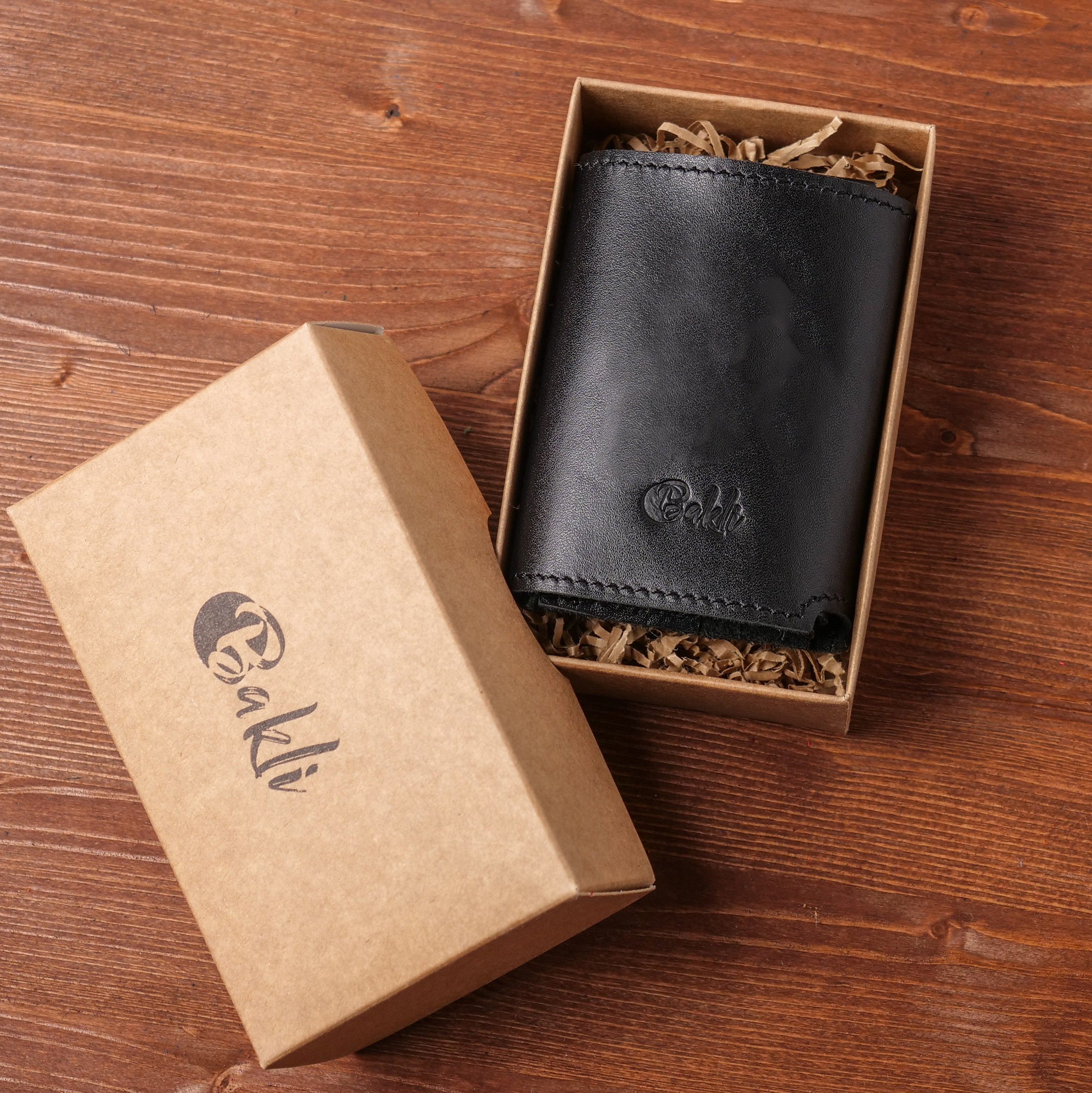 Small Leather Wallet for Men With ENGRAVING Mens Slim Leather - Etsy