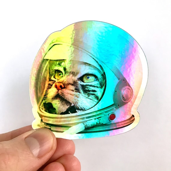 Electronics & Accessories Space Moon Sticker // Space Sticker // Cat ...