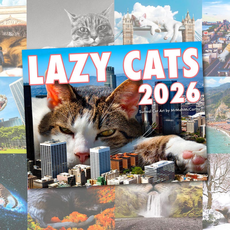 Wall Calendar 2026 Surreal - Etsy