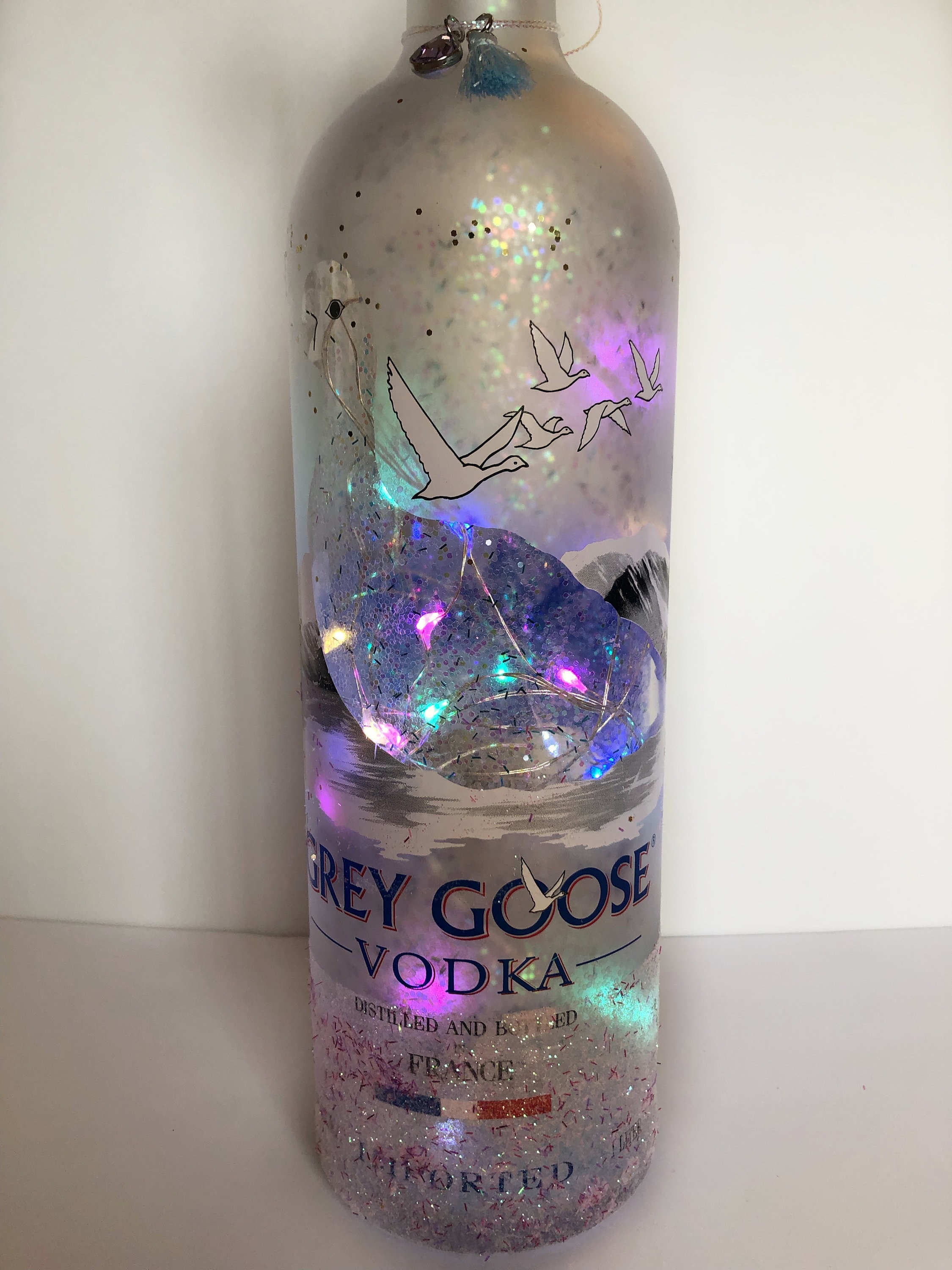 Colorful Vodka Bottles