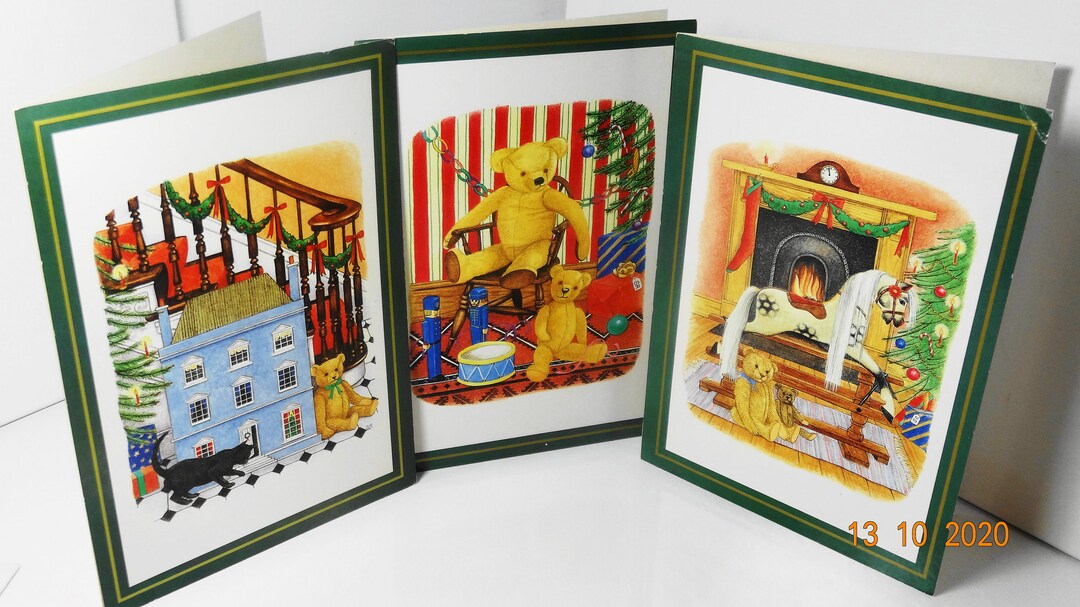 Original 1970s Vintage Christmas Cards - Etsy