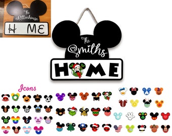 Mickey Mouse Door Hanger - Etsy