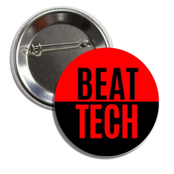 Beat Tech UGA Gameday Button Géorgie vs GT Georgia Tech | Etsy France