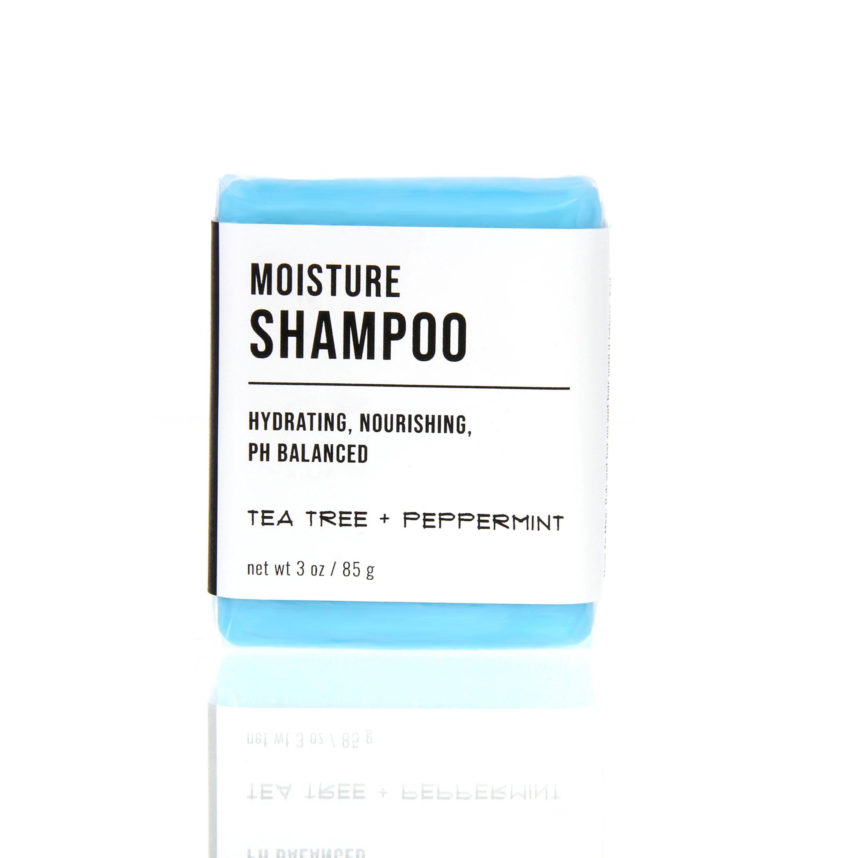 Moisture Shampoo Bar Tea Tree And Peppermint Etsy