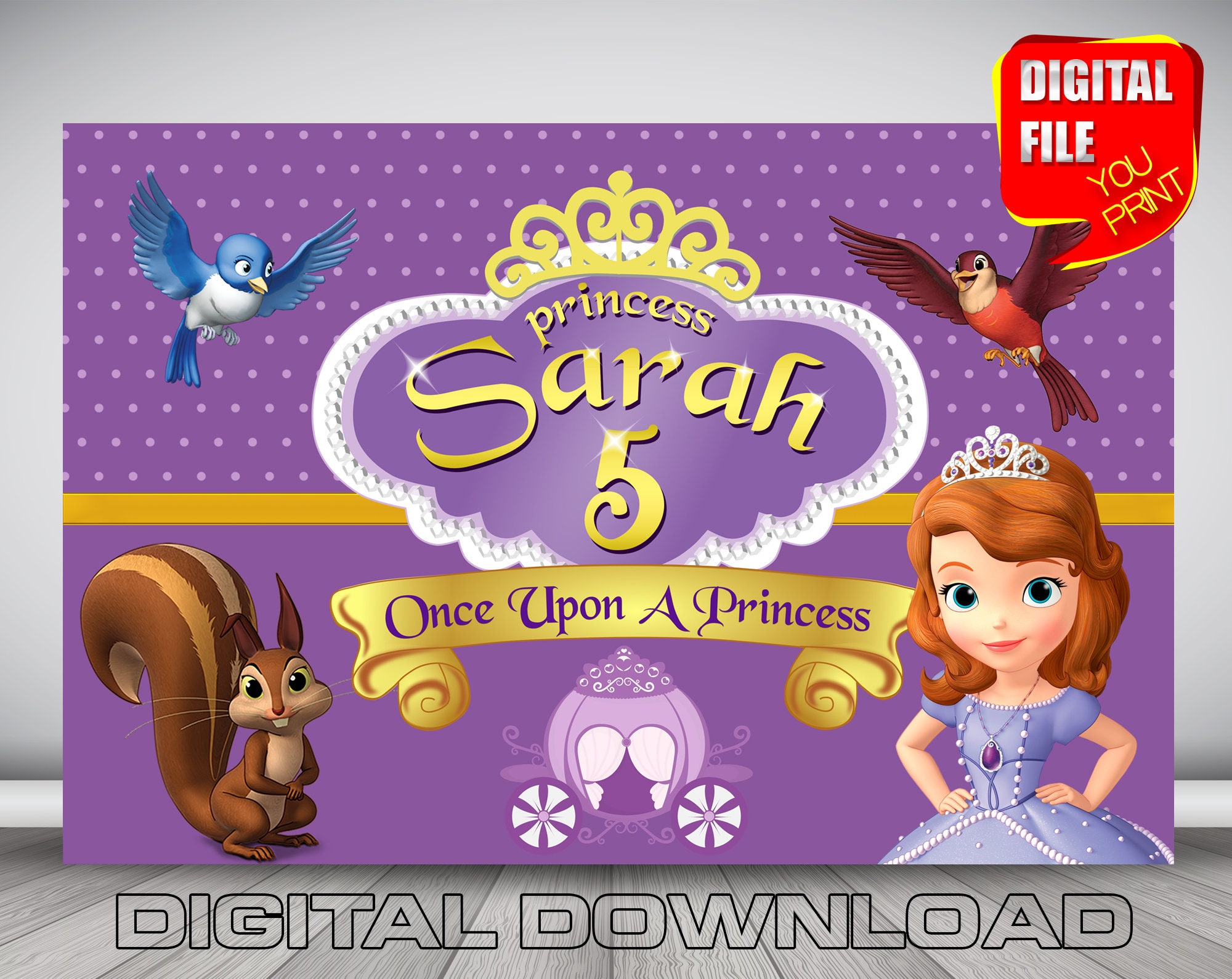 Sofia The First Once Upon A Princess Poster