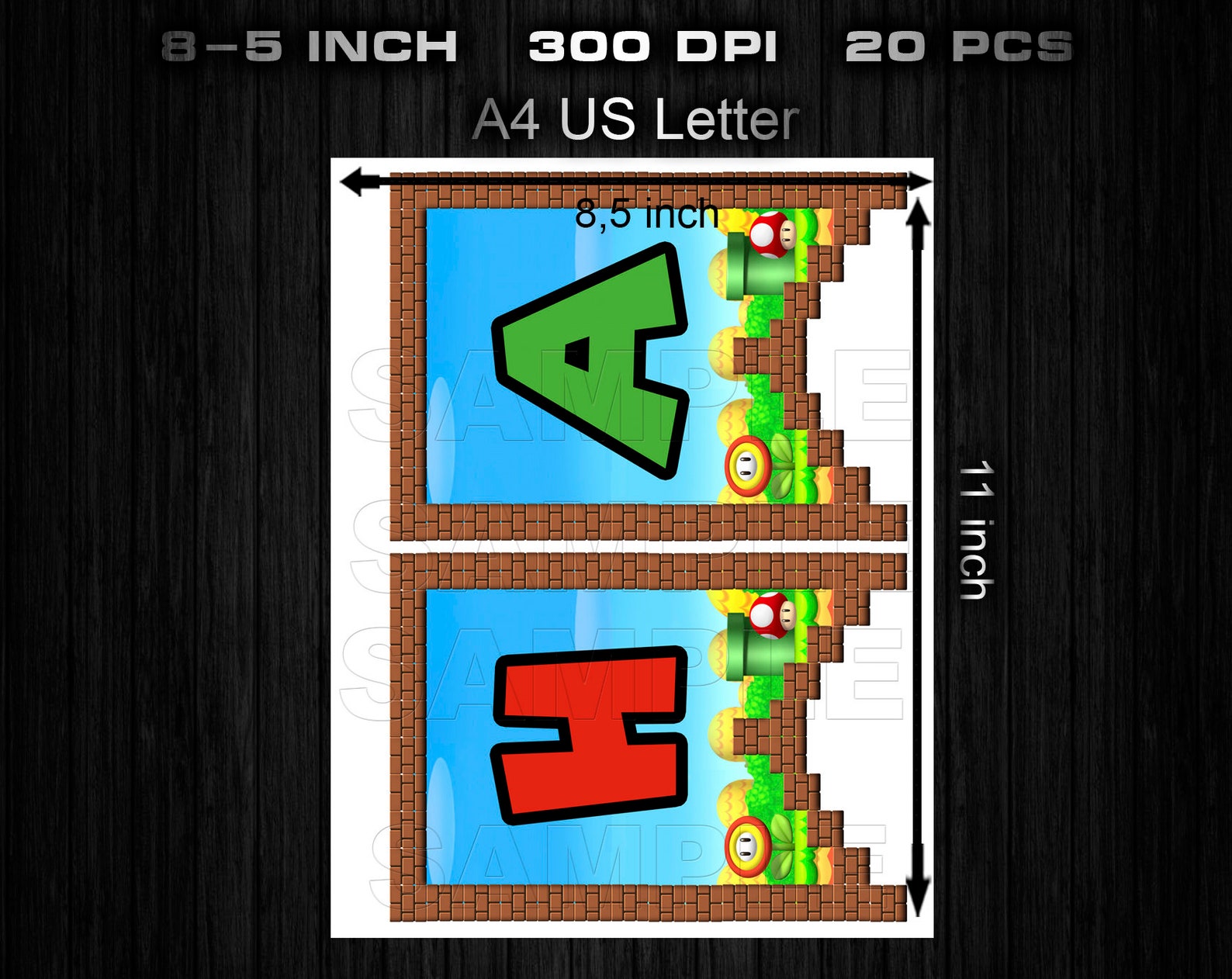 Mario Banner Mario Party Supplies Birthday Party Printable | Etsy