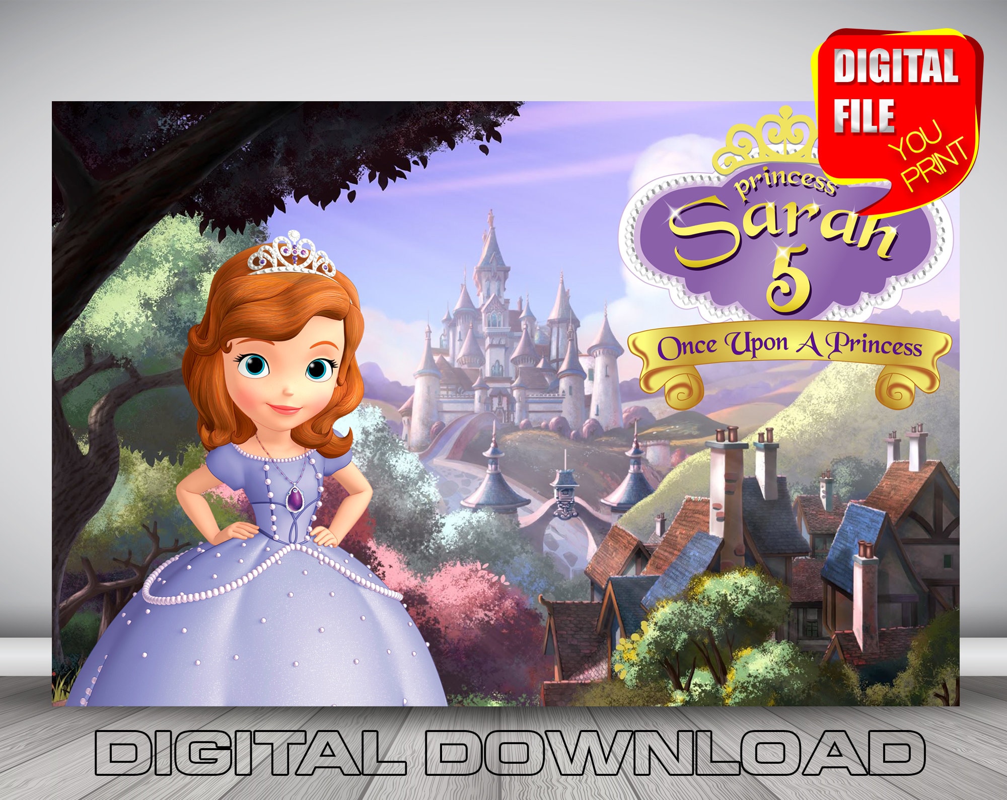 Sofia The First Once Upon A Princess Poster