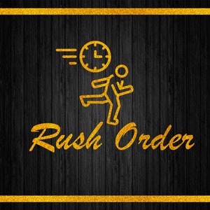 Rush Order Add-on to Any Listings, Priority Order Quick Turnaround - Etsy