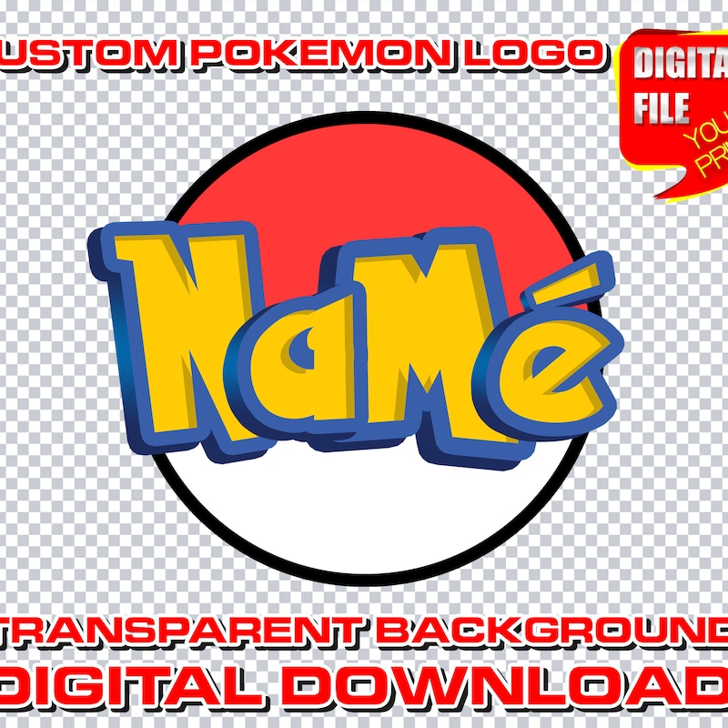 Custom Pokemons Stickers - Etsy