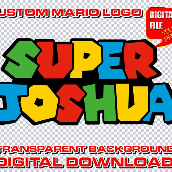 Mario Graphic Downloads - Etsy