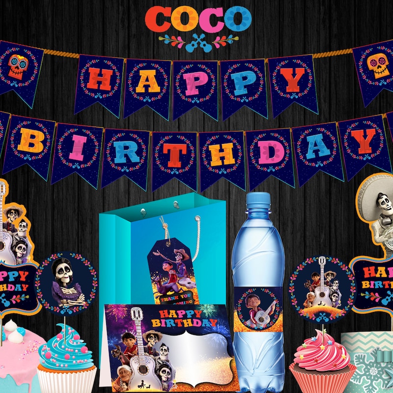 Coco Party Supplies - Etsy