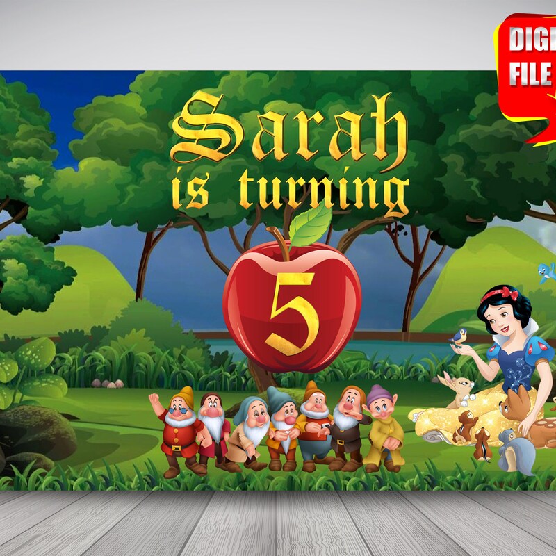 Snow White Decor - Etsy