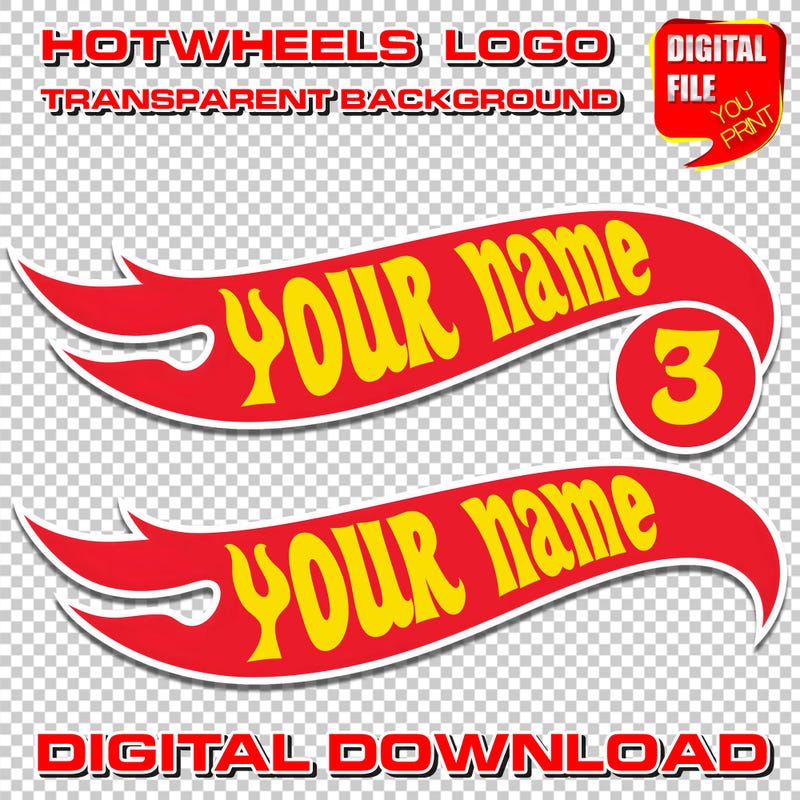 Hot Wheels Car Back - Etsy